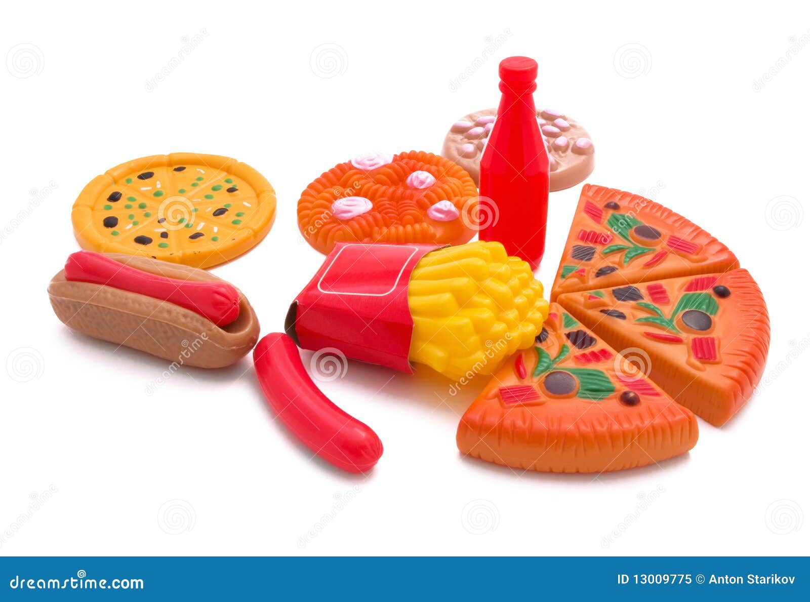Fast food toy stock image. Image of chip, product, child - 13009775