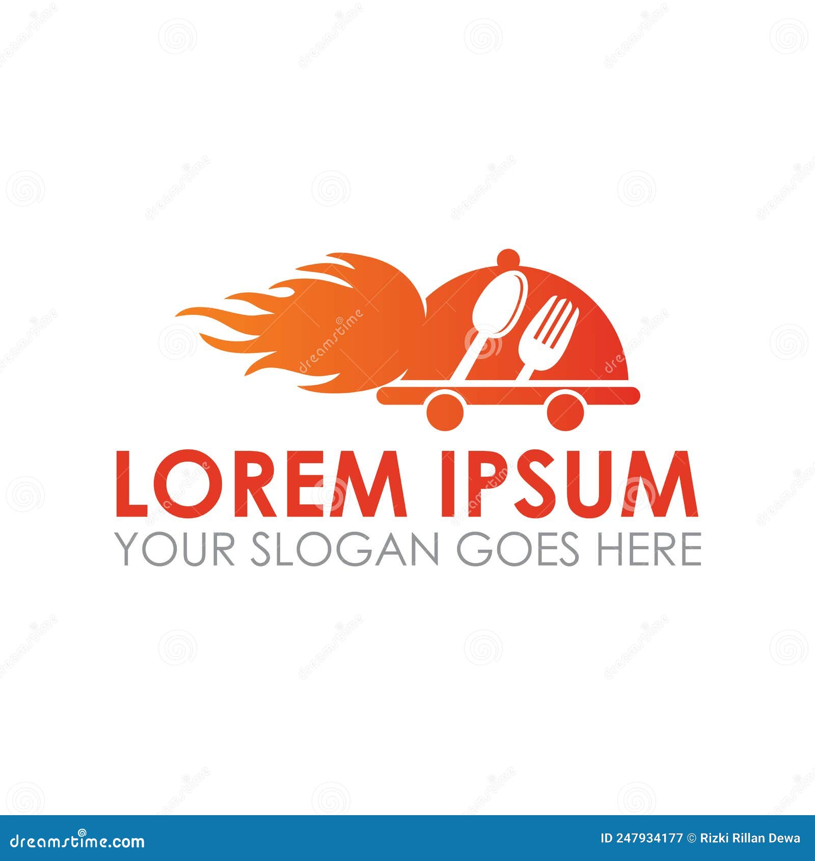 Food Delivery Vector , Fast Food Logo Stock Vector - Illustration of ...