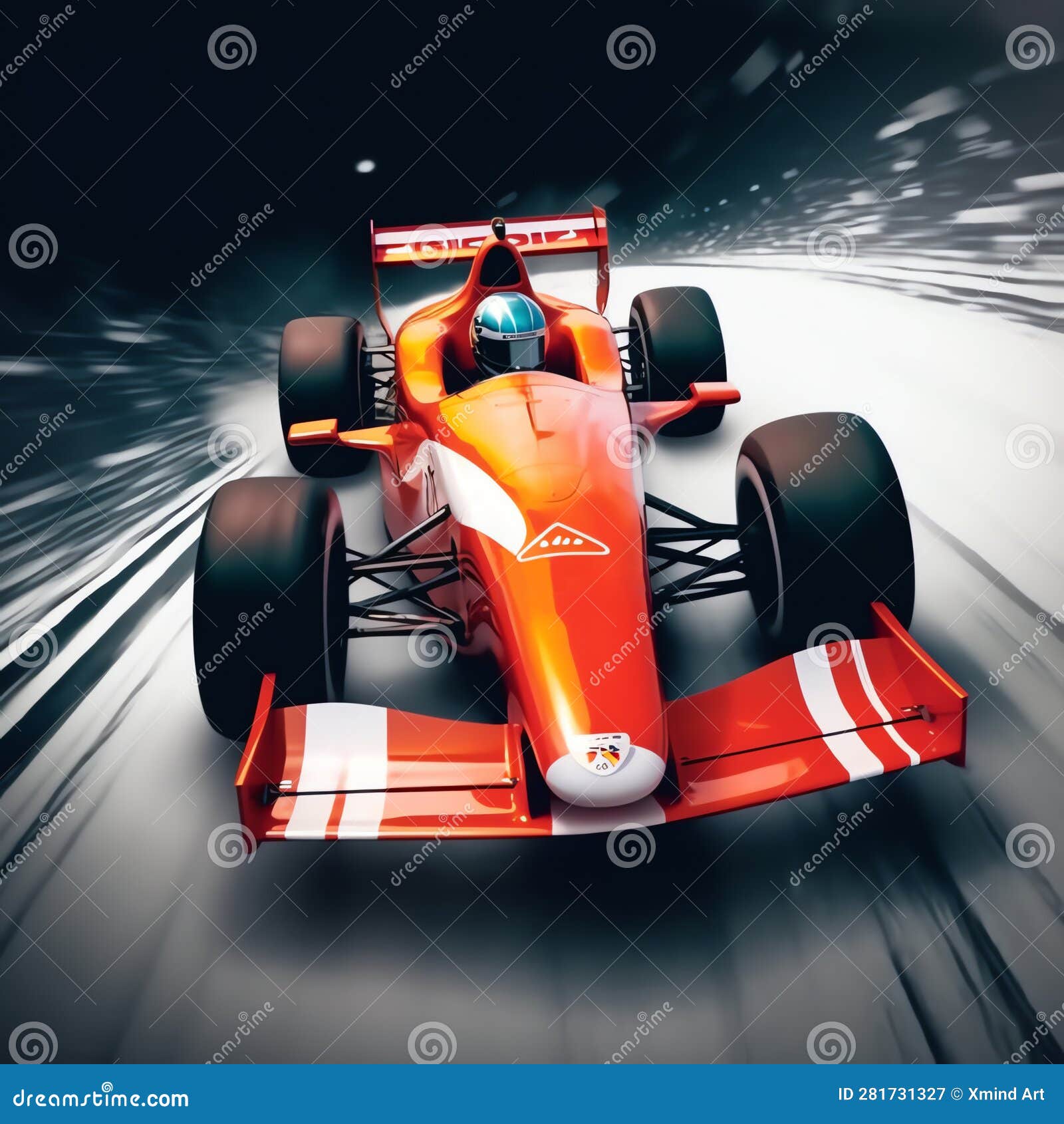 Fast F1 Car. Formula One Racing Sportscar Royalty-Free Illustration ...