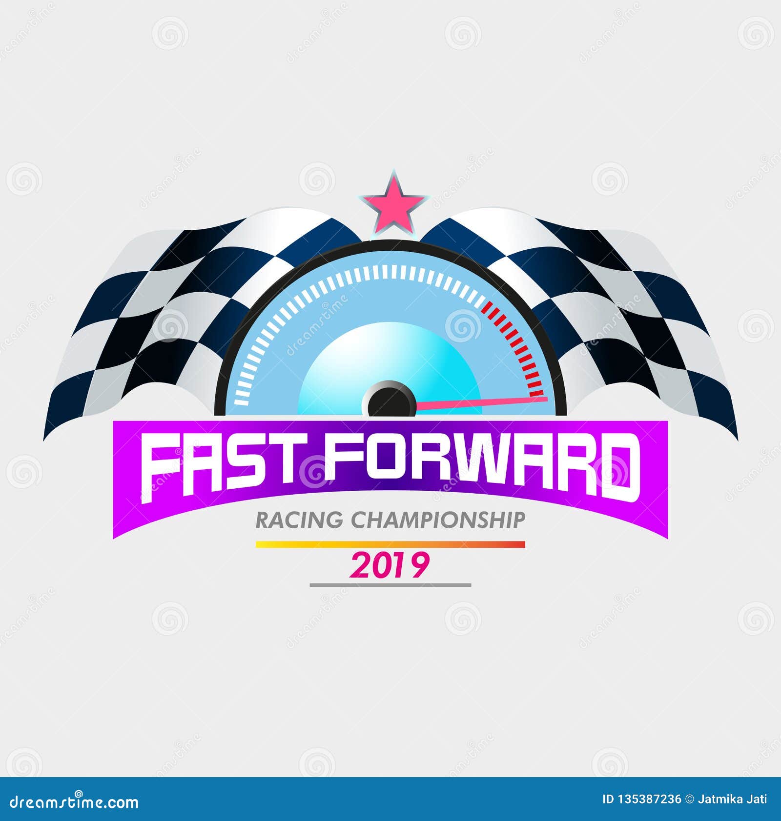 Fast forward logo stock vector. Illustration of faster - 135387236