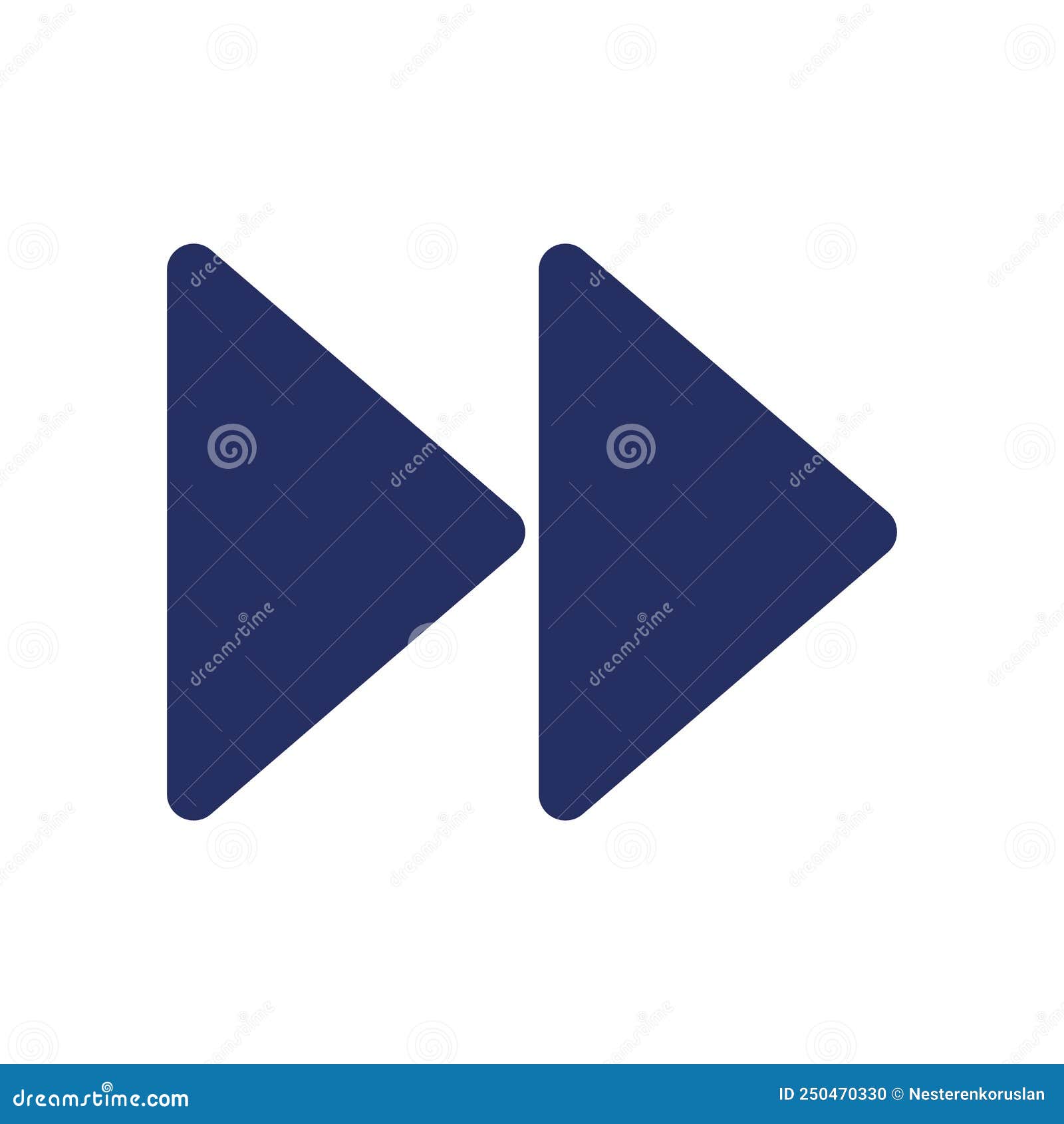 Fast Forward White Black Glyph Ui Icon Stock Vector - Illustration of ...