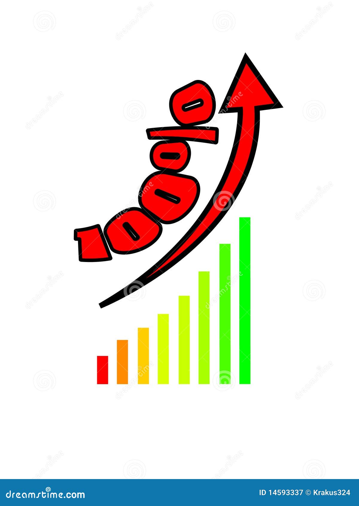 Fast growth company logo stock illustration. Illustration of growth ...