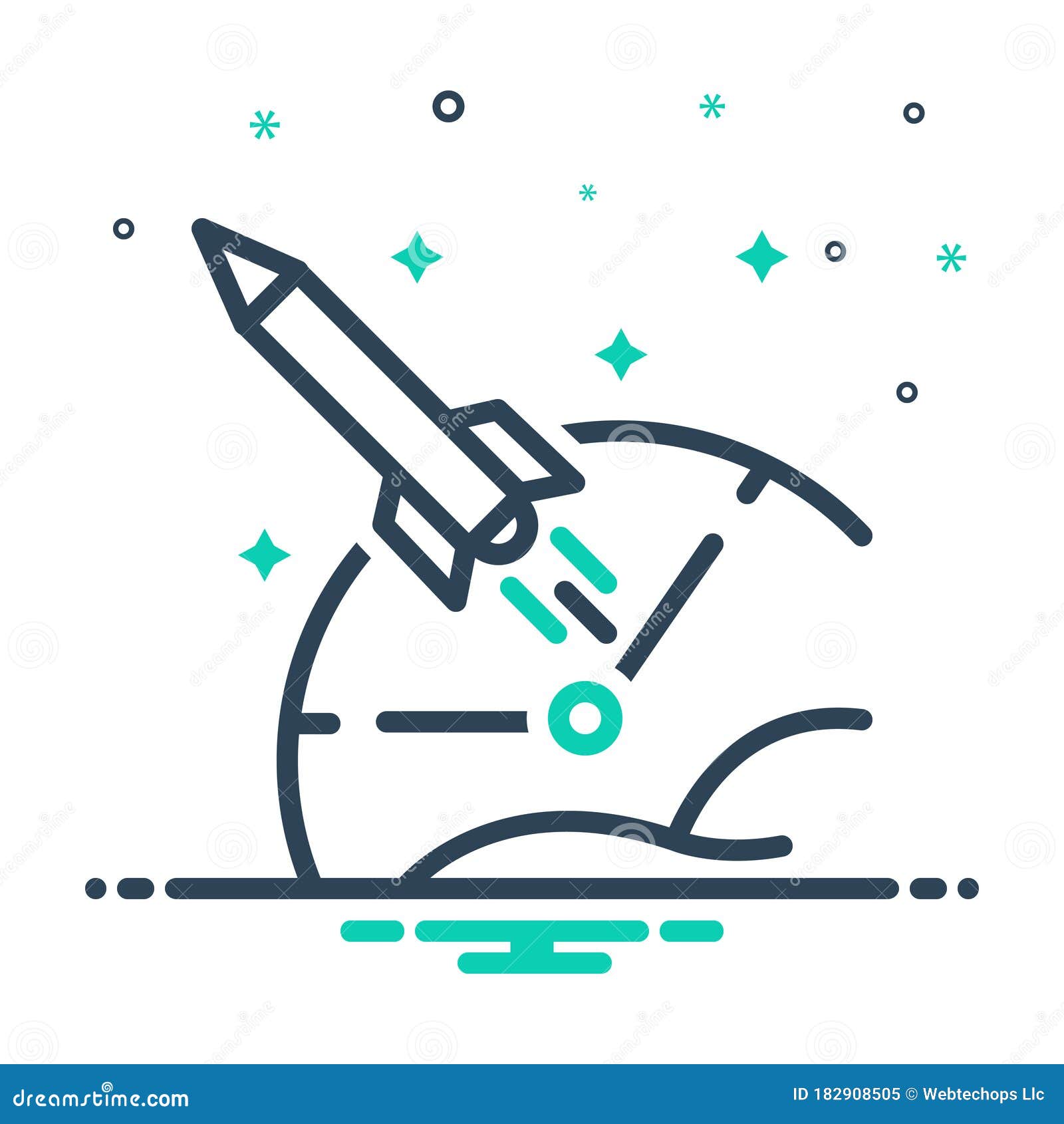 Mix Icon for Fast, Rapid and Aloft Stock Vector - Illustration of ...