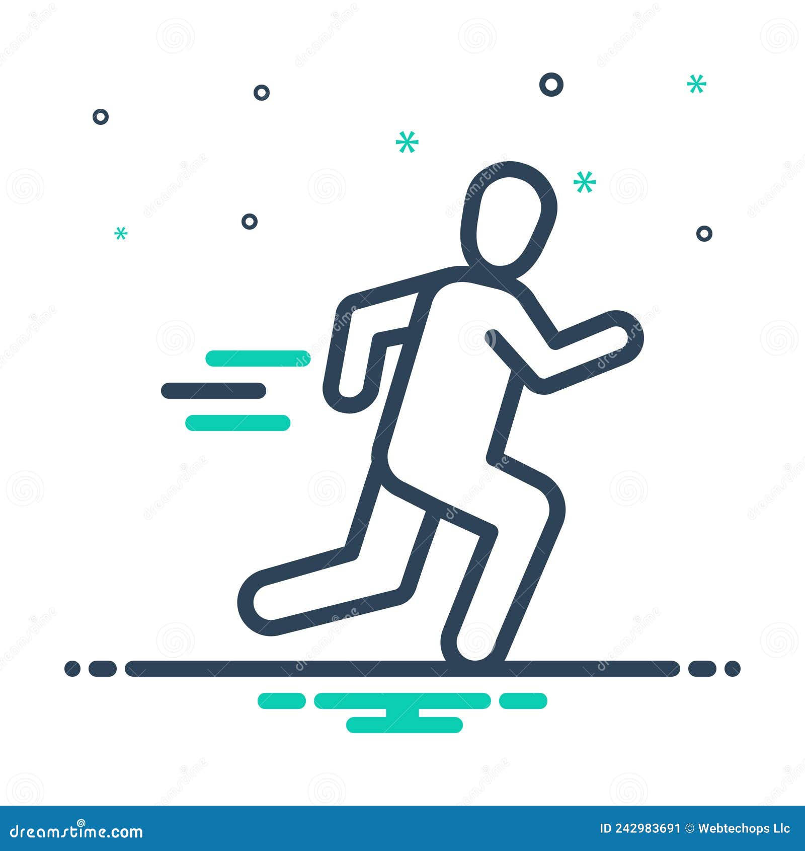 Mix Icon for Fast, Rapid and Dashing Stock Vector - Illustration of ...