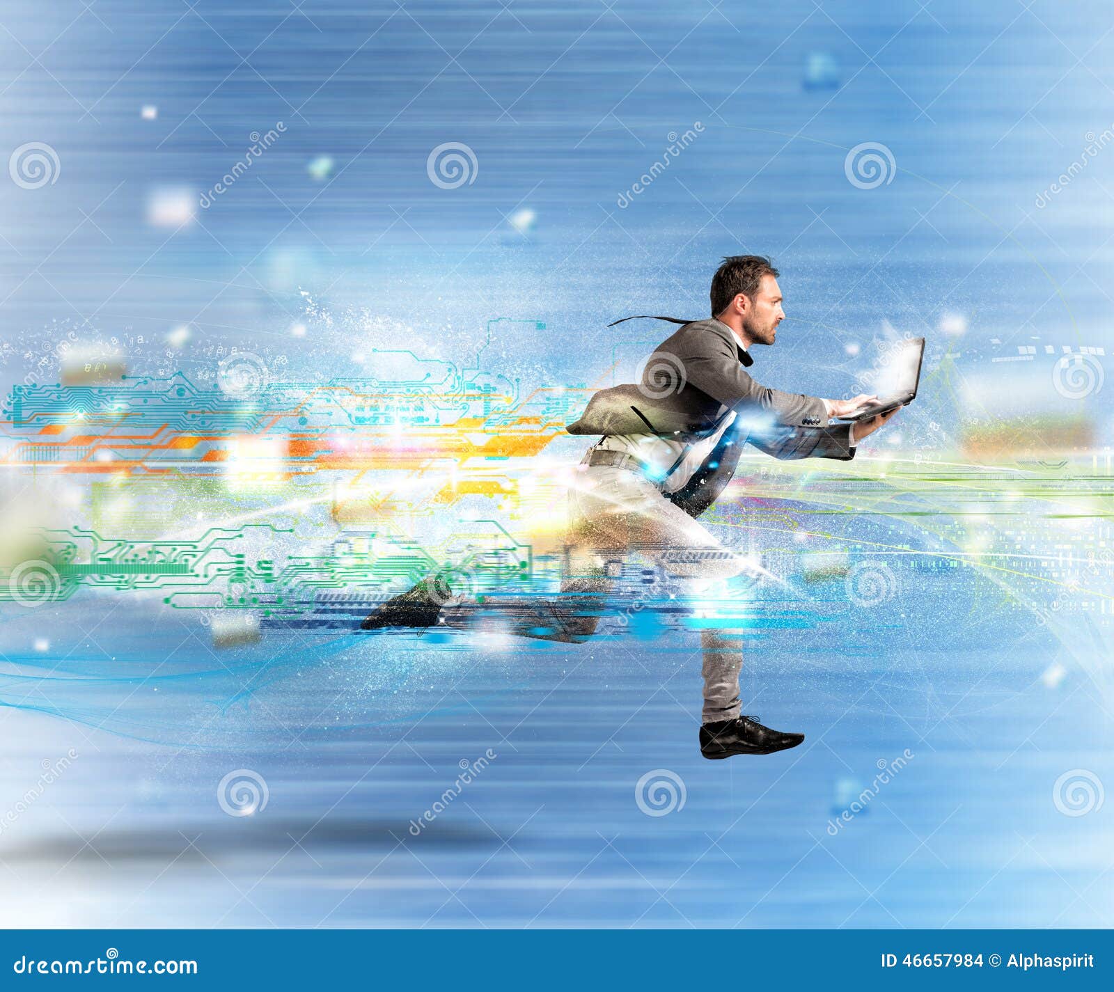 Fast internet concept stock photo. Image of code, binary - 46657984