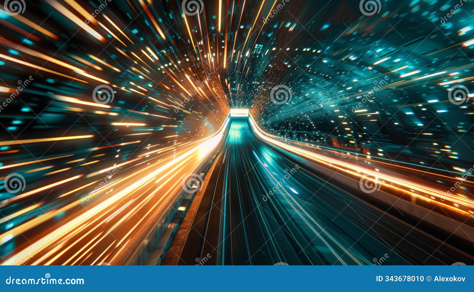 Fast Internet Speed Concept Generative AI Stock Illustration ...