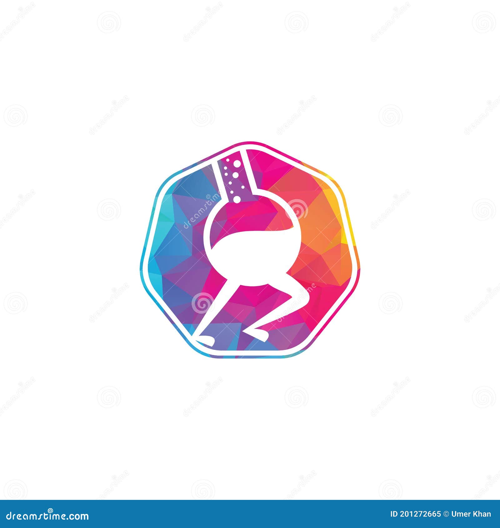 Fast Lab Logo Template Design . Stock Vector - Illustration of minimal ...