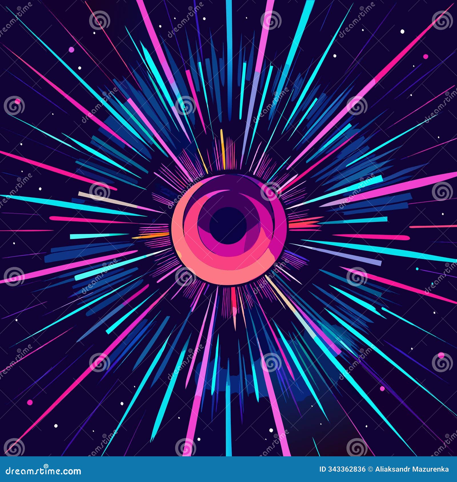 Fast Light Motion Speed Effect. Vector Realistic Illustration of ...