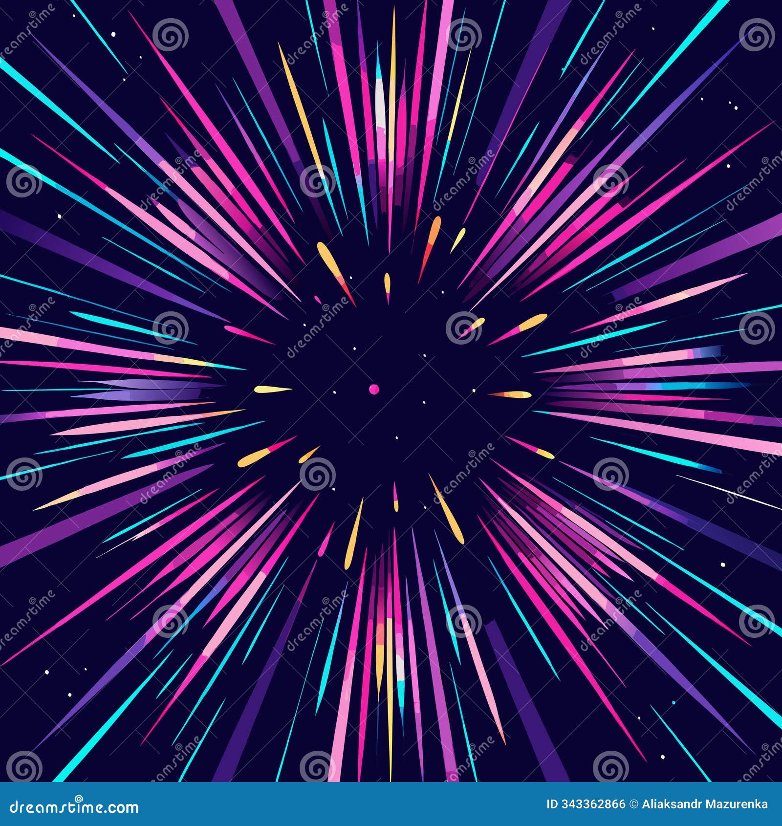 Fast Light Motion Speed Effect. Vector Realistic Illustration of ...