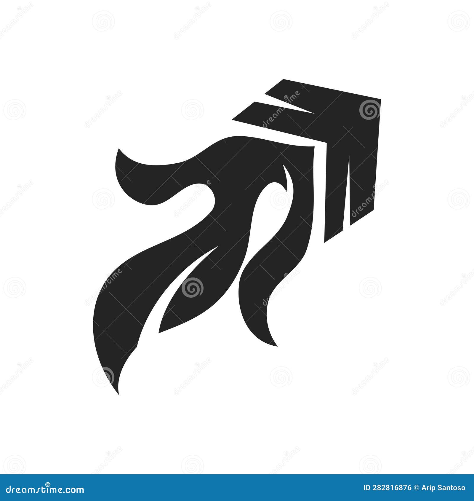 Fast Logo Template. Icon Illustration Brand Identity. Isolated and Flat ...