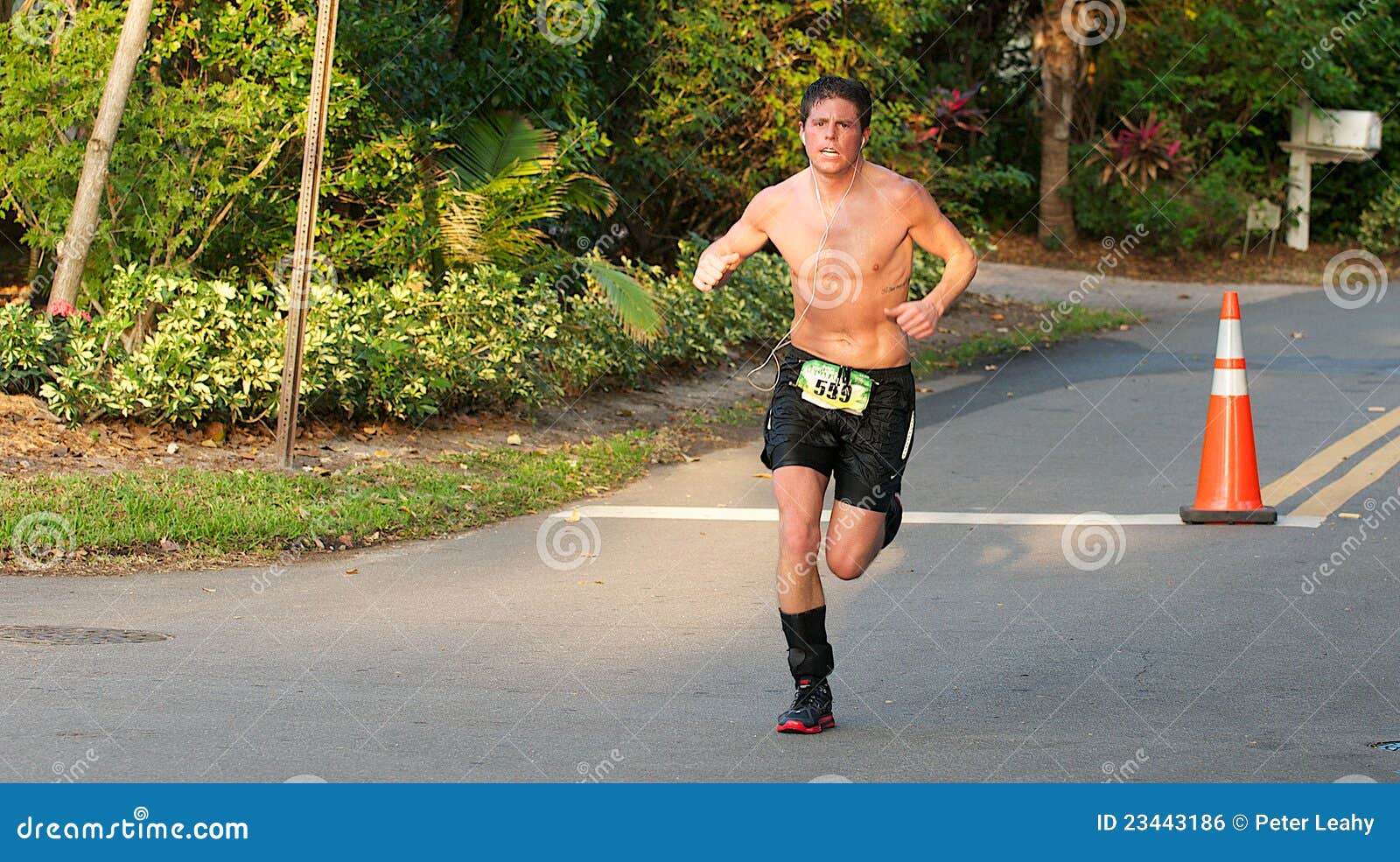Marathon Runner Body Male