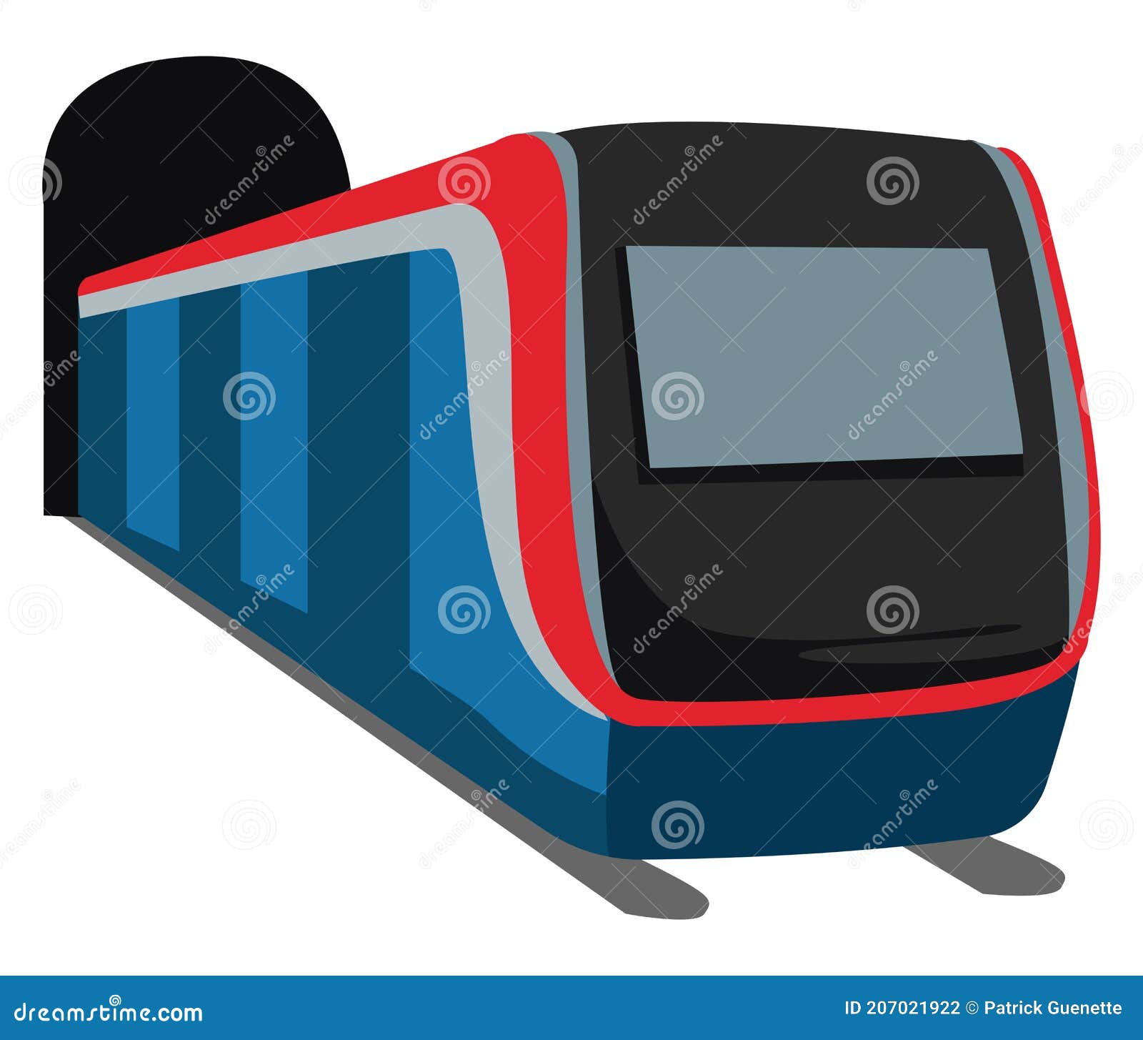 Fast Metro, Illustration, Vector Stock Vector - Illustration of public ...