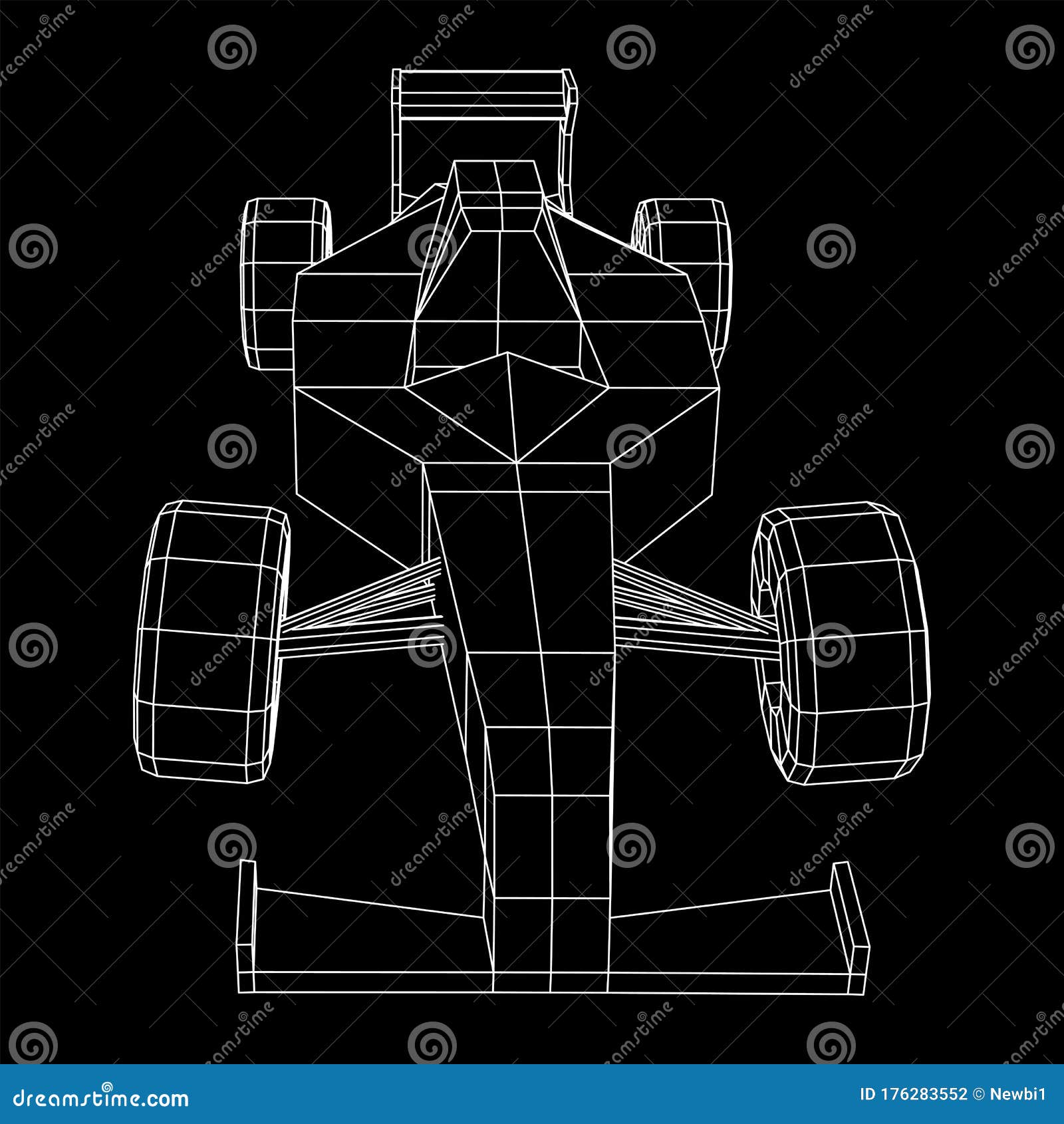 Fast Motor Sport Racing Car Speed Concept Stock Vector - Illustration ...
