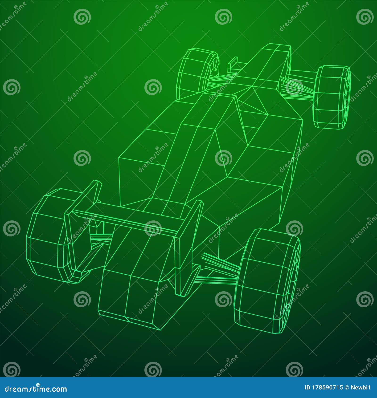 Fast Motor Sport Racing Car Speed Concept Stock Vector - Illustration ...