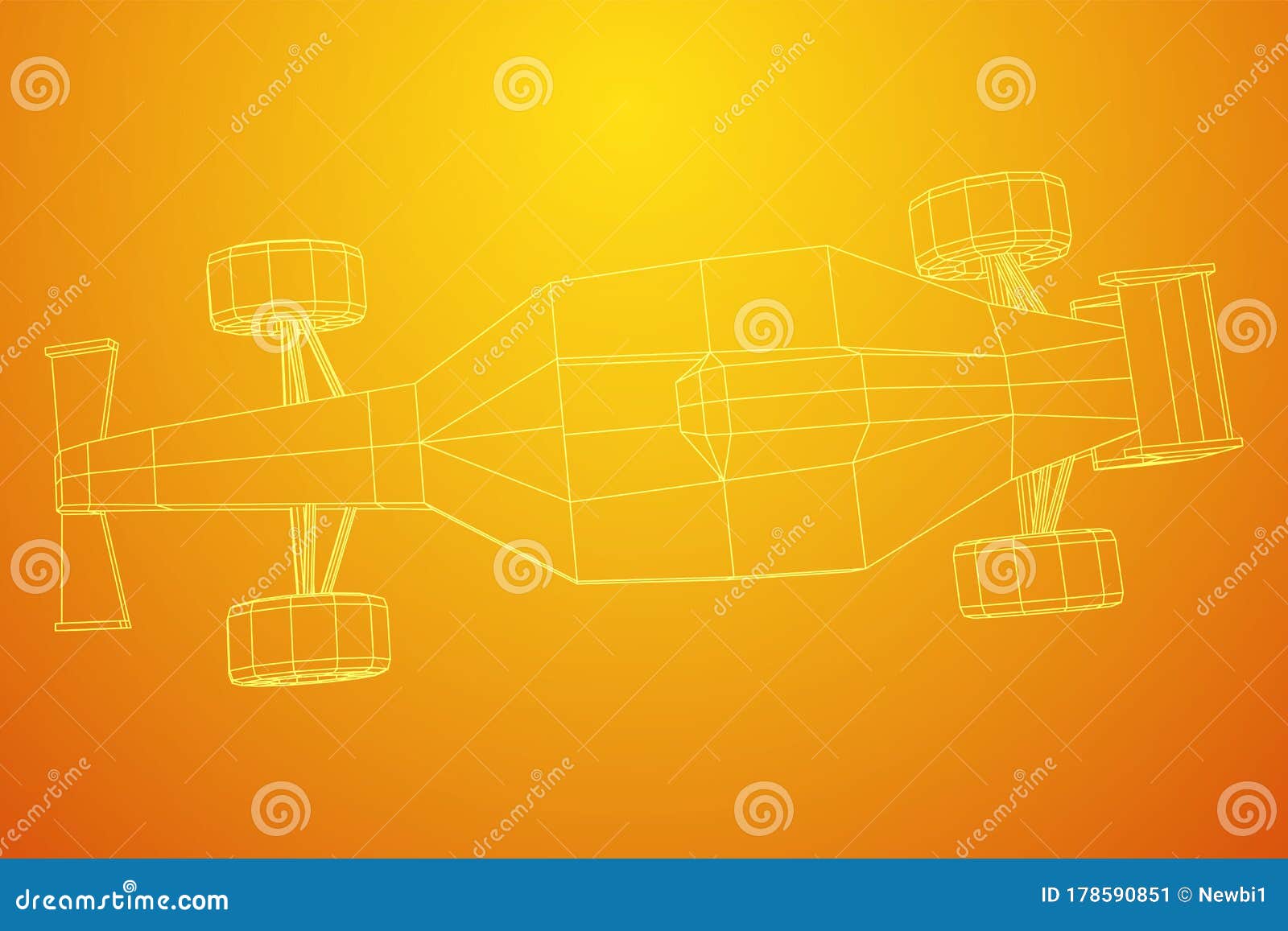 Fast Motor Sport Racing Car Speed Concept Stock Vector - Illustration ...