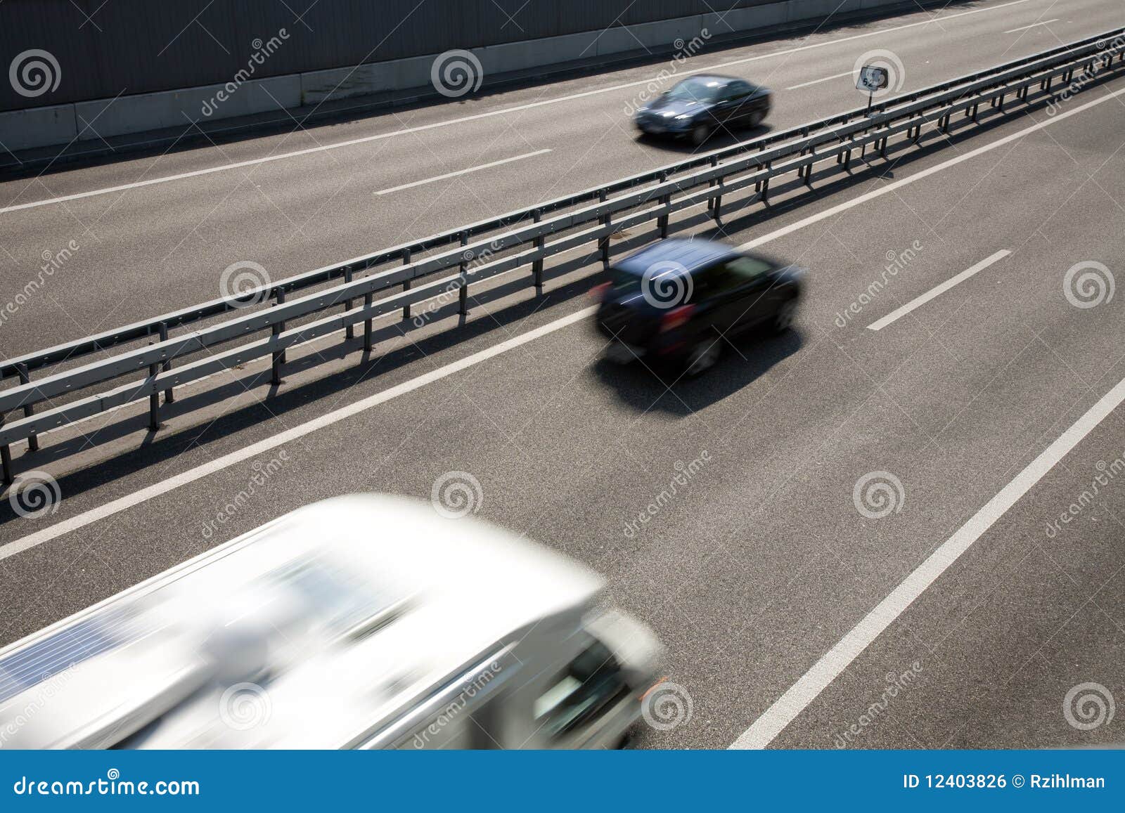 Fast-moving stock photo. Image of speed, highway, speeders - 12403826