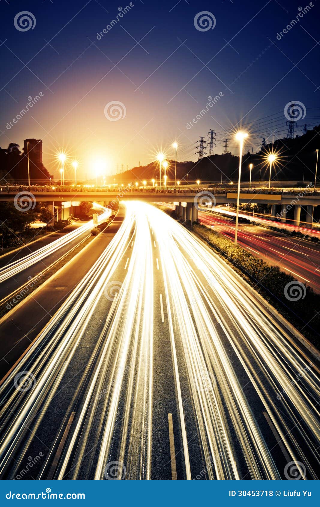 Fast moving cars stock photo. Image of cityspace, architecture - 30453718