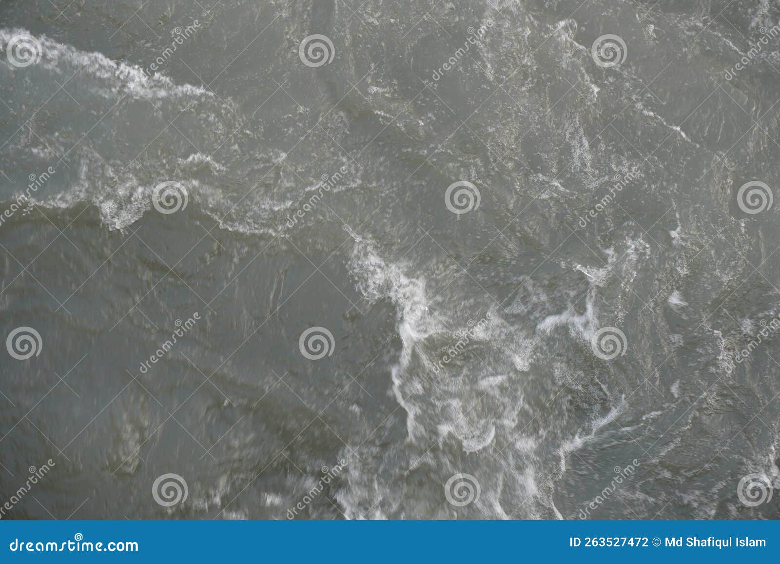 Fast Moving Water on Current Stream River Waves in the River Stock ...