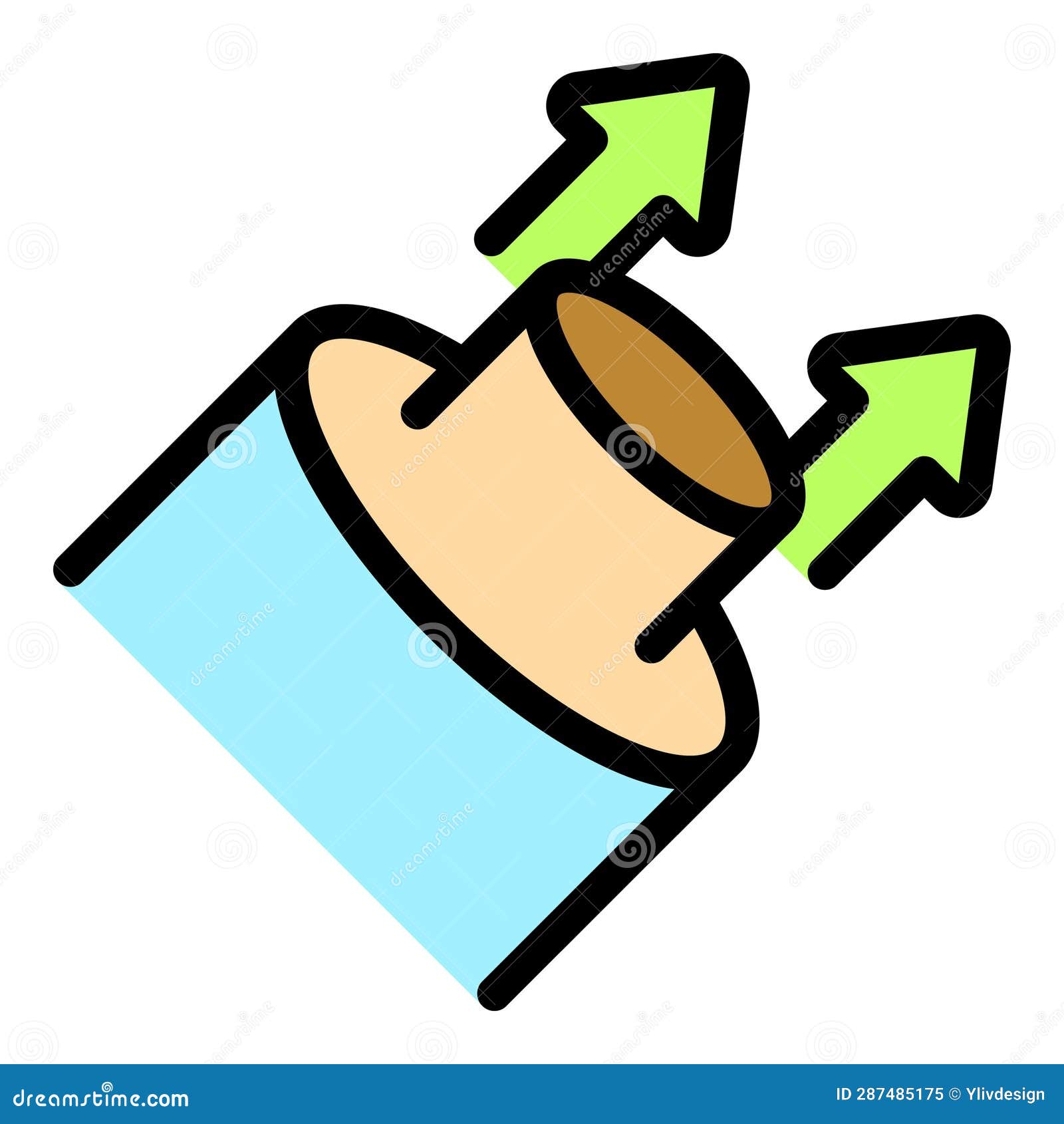 Fast Net Connect Icon Vector Flat Stock Illustration - Illustration of ...