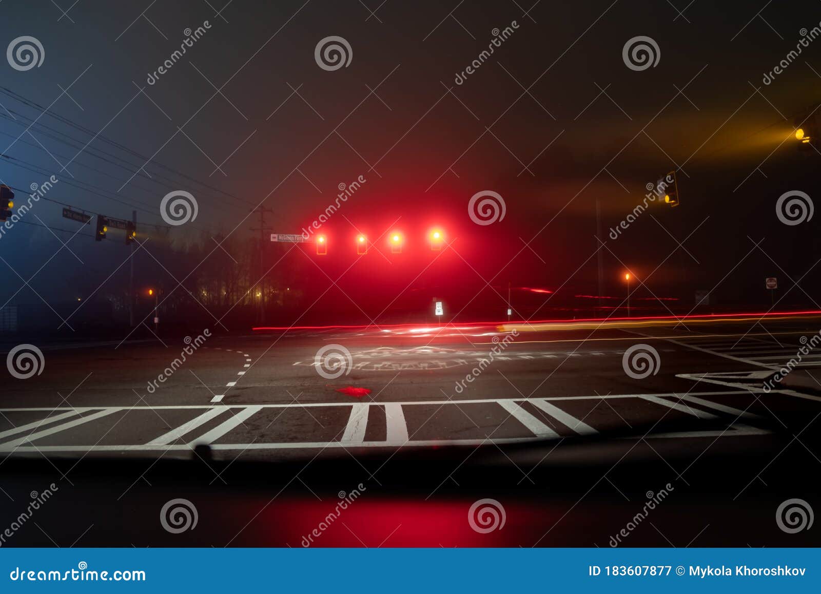 Fast Night Driving on Highway Stock Image - Image of inside, interior ...