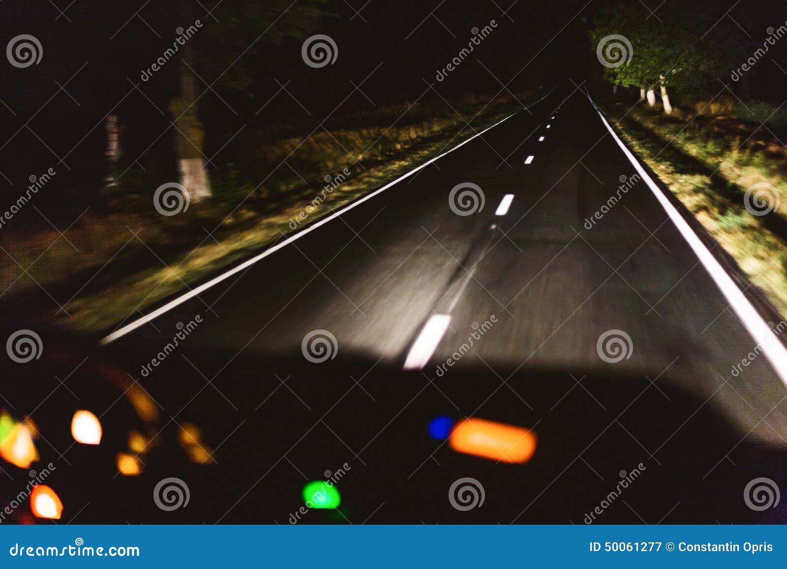 Fast night driving stock image. Image of transportation - 50061277