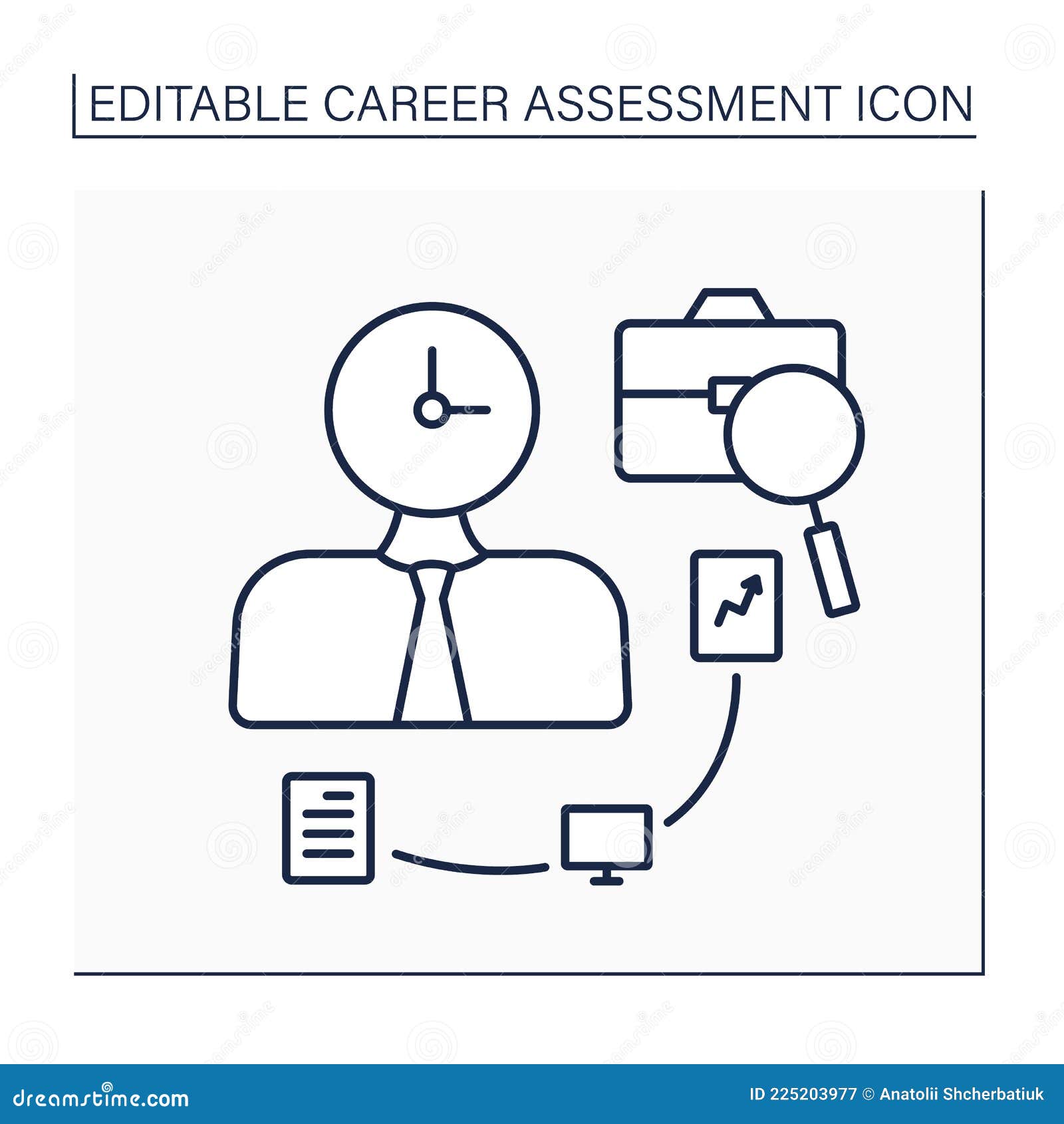 Fast-paced line icon stock vector. Illustration of specialism - 225203977