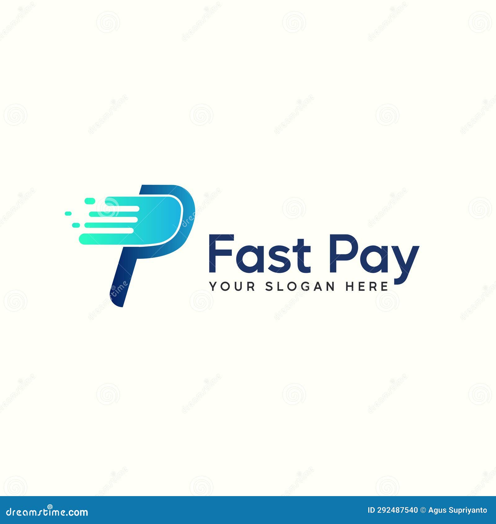 Fast Payment Digital Electronic Transaction Logo Symbol Icon Stock ...