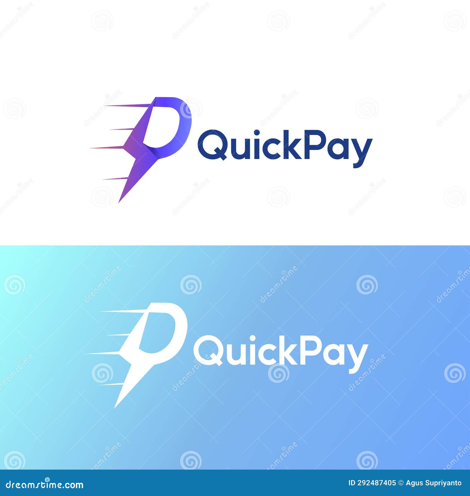 Fast Payment Digital Electronic Transaction Logo Symbol Icon. Cartoon ...