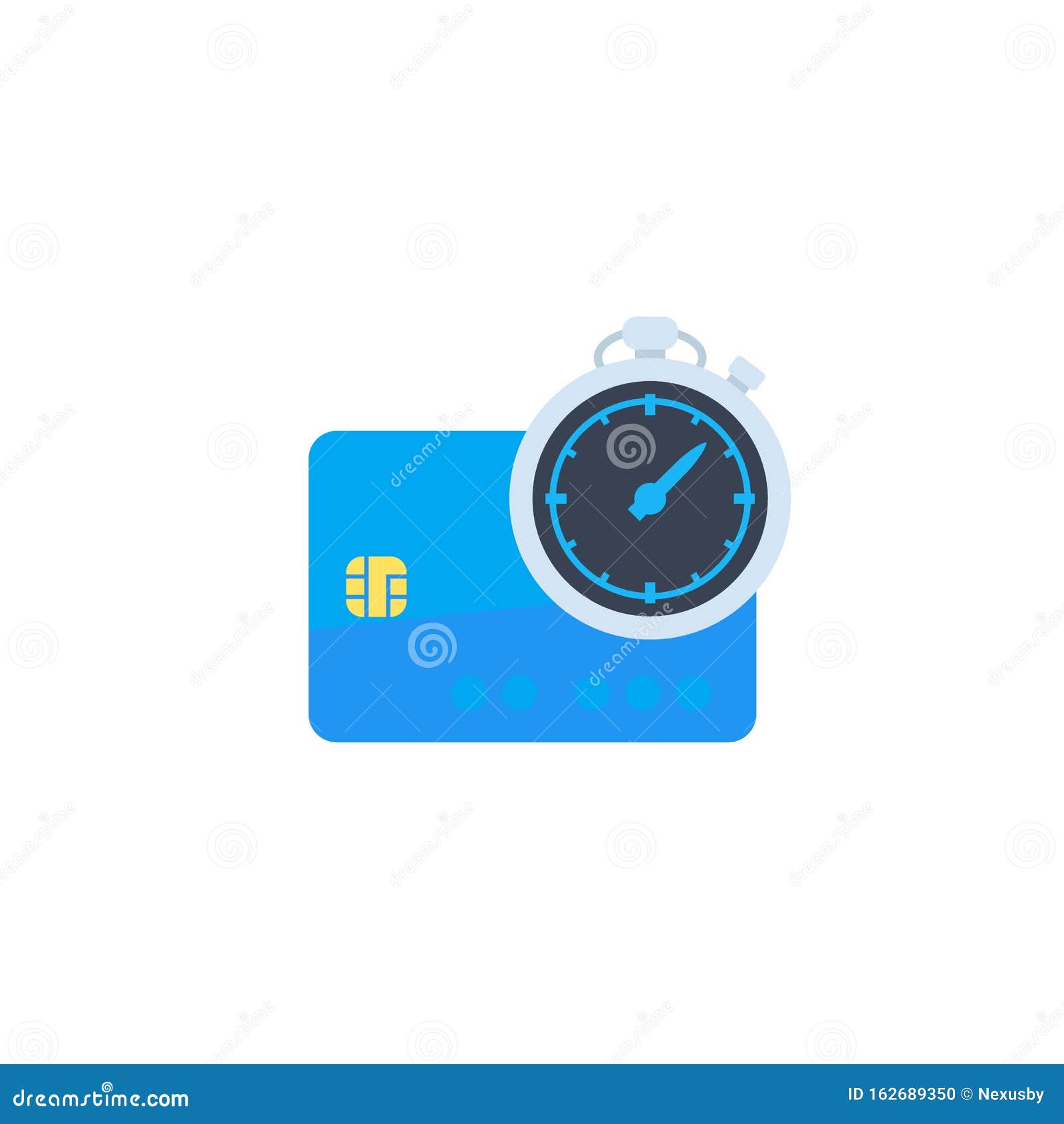 Fast payments icon, vector stock vector. Illustration of count - 162689350