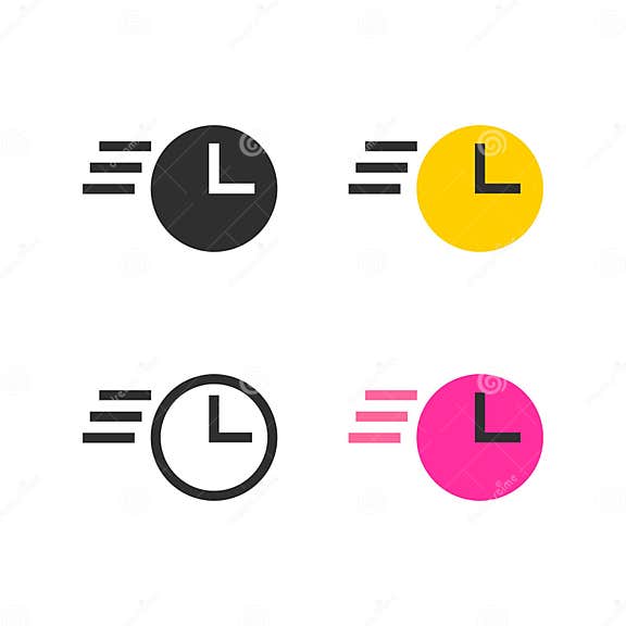 Fast process action stock vector. Illustration of symbol - 144111479