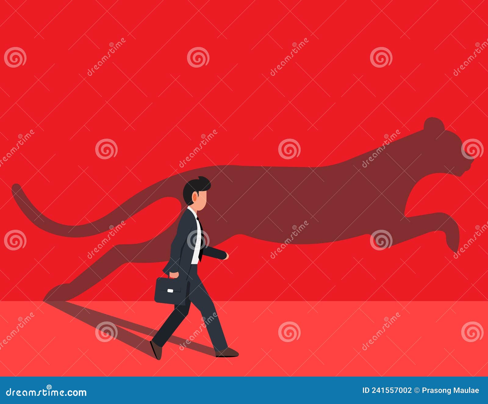 Fast and Quality Work. Business Competition Concept Vector Illustration ...
