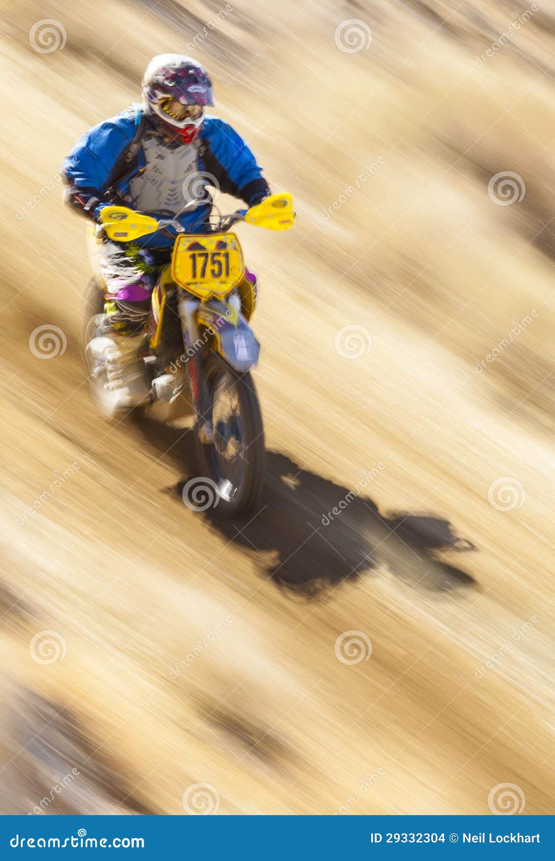 Fast Racer on Dirt Bike editorial stock image. Image of motorsports ...