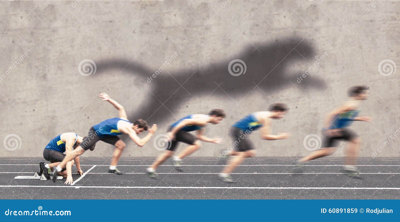 Fast racing start stock image. Image of hunting, male - 60891859