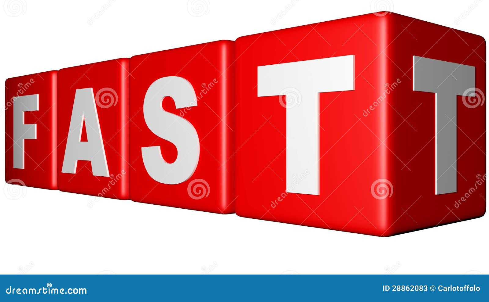 Fast red cubes stock illustration. Illustration of advertising - 28862083