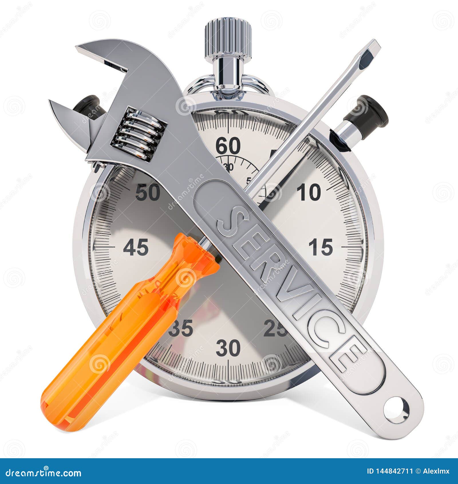 Fast Repair Service Concept. 3D Rendering Stock Illustration ... Fast Repair Service Concept. 3D Rendering Stock Illustration ...