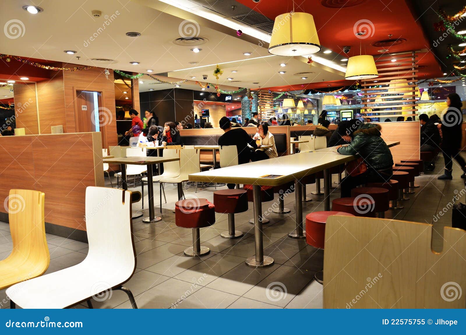 Fast restaurant editorial image. Image of food, indoor - 22575755