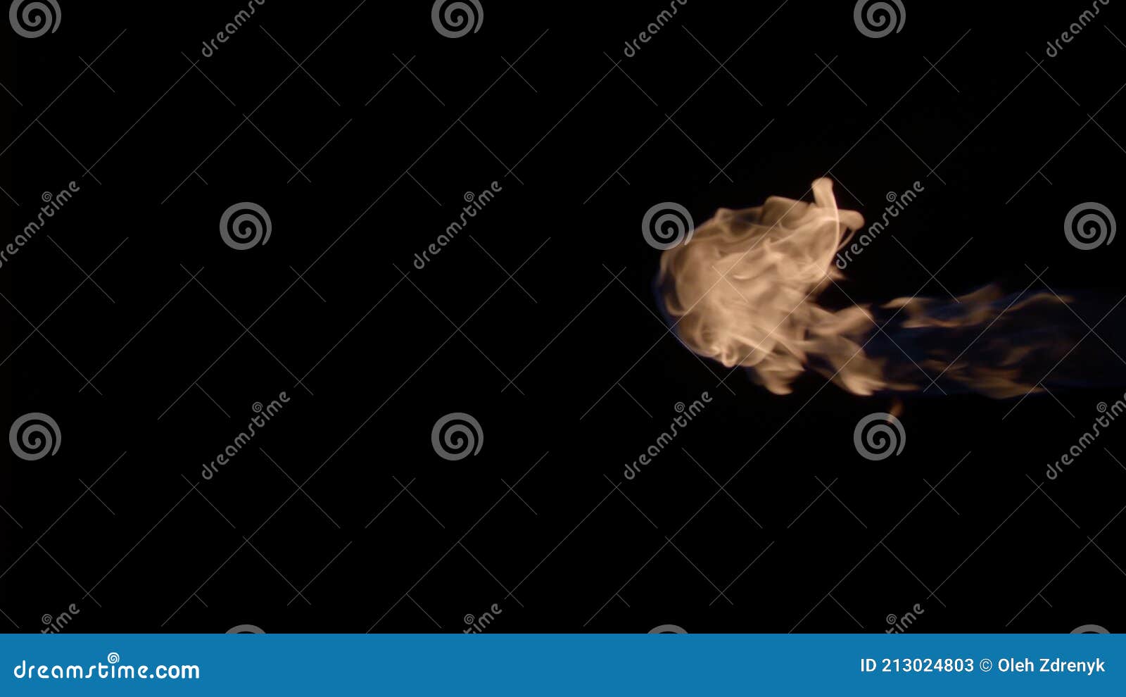 A Fast Rising Flaming Explosion Covers the Screen for a Second Creating ...