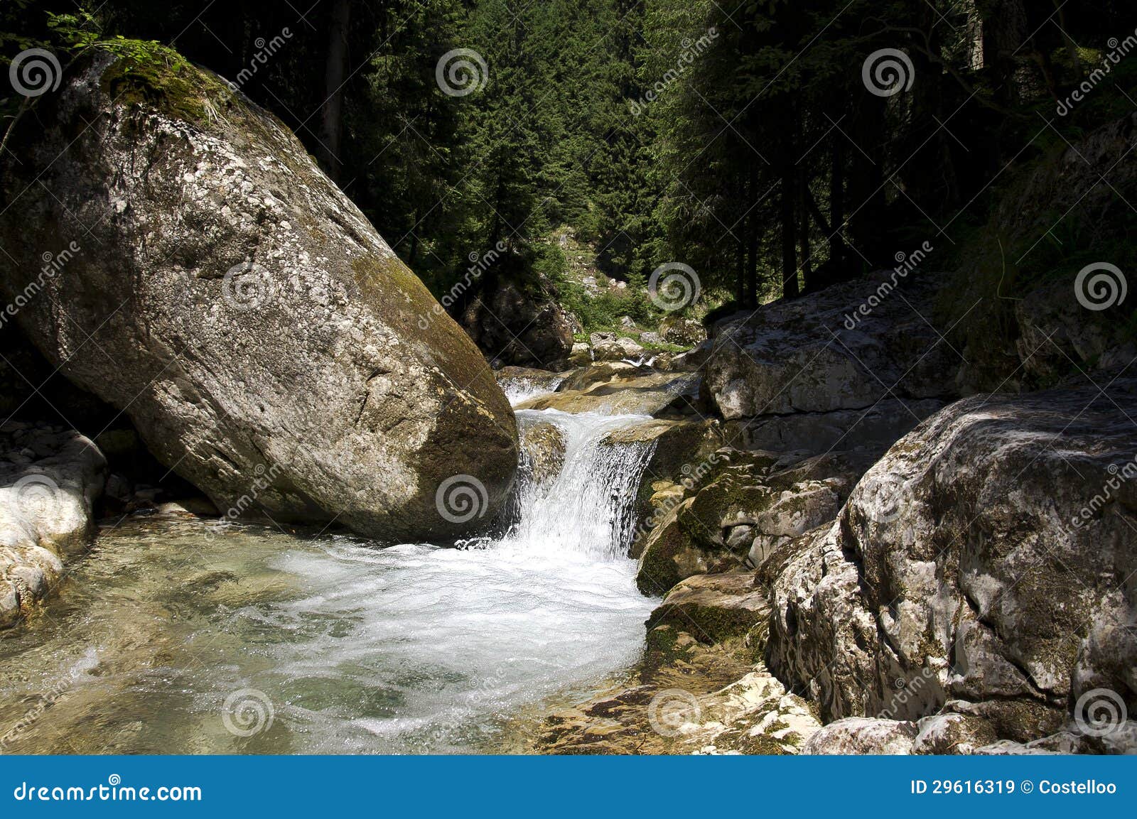Fast river stock image. Image of lights, mountains, river - 29616319