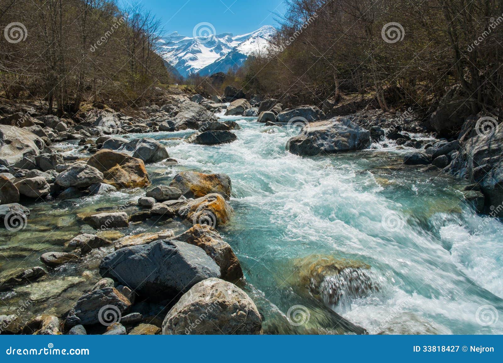 Fast river stock image. Image of landscape, environment - 33818427