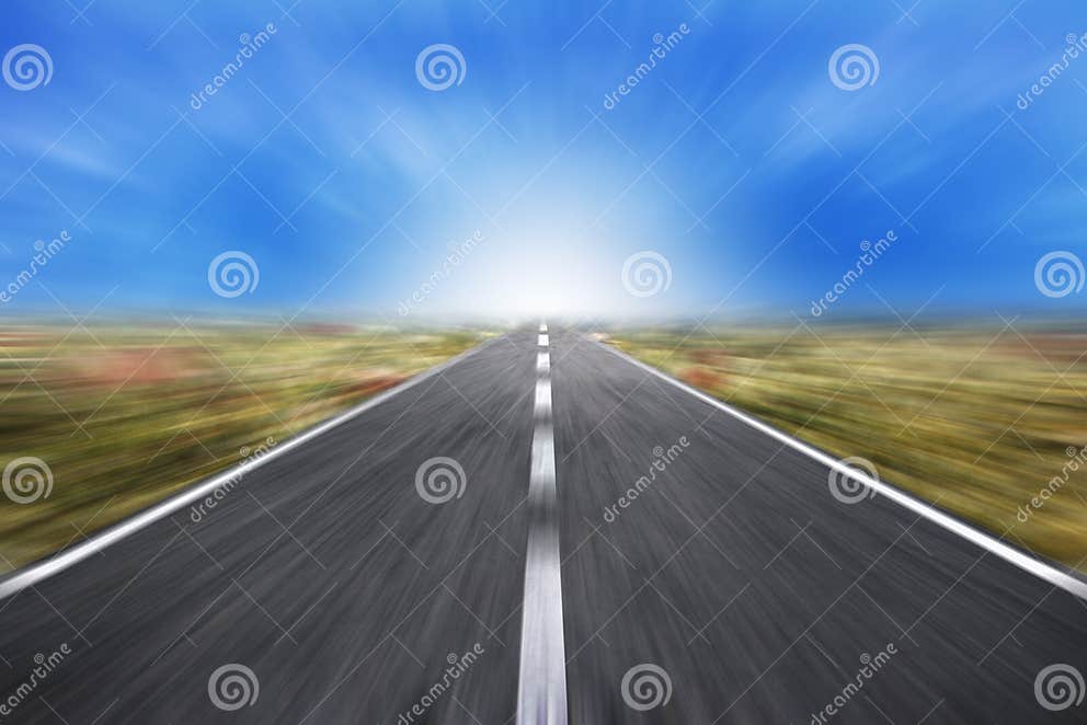 Fast road to success stock image. Image of fast, pavement - 37006021