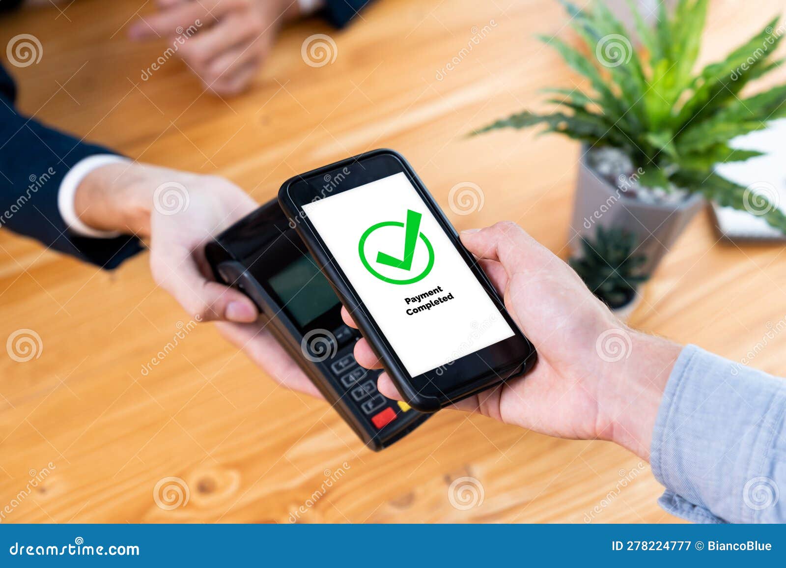 Modern Shopping Lifestyle with Smartphone Application. Entity Stock ...