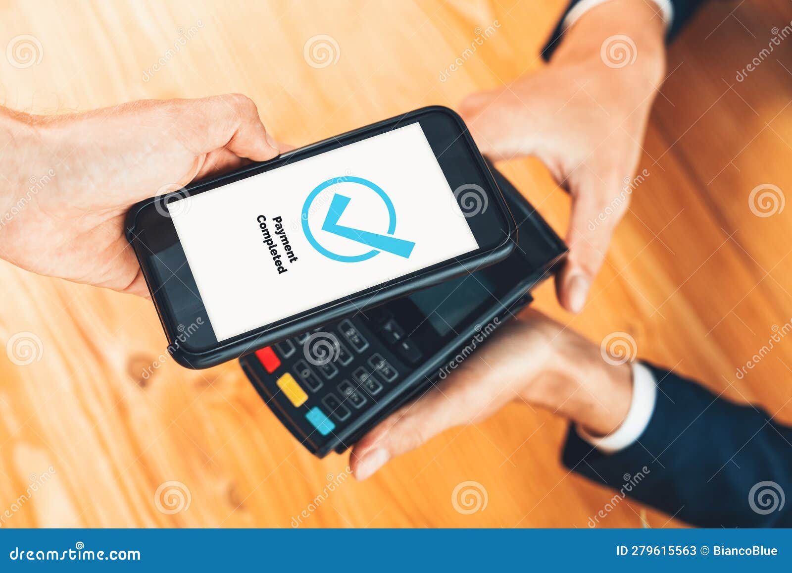 Modern Shopping Lifestyle with Smartphone Application. Entity Stock Illustration - Illustration ...