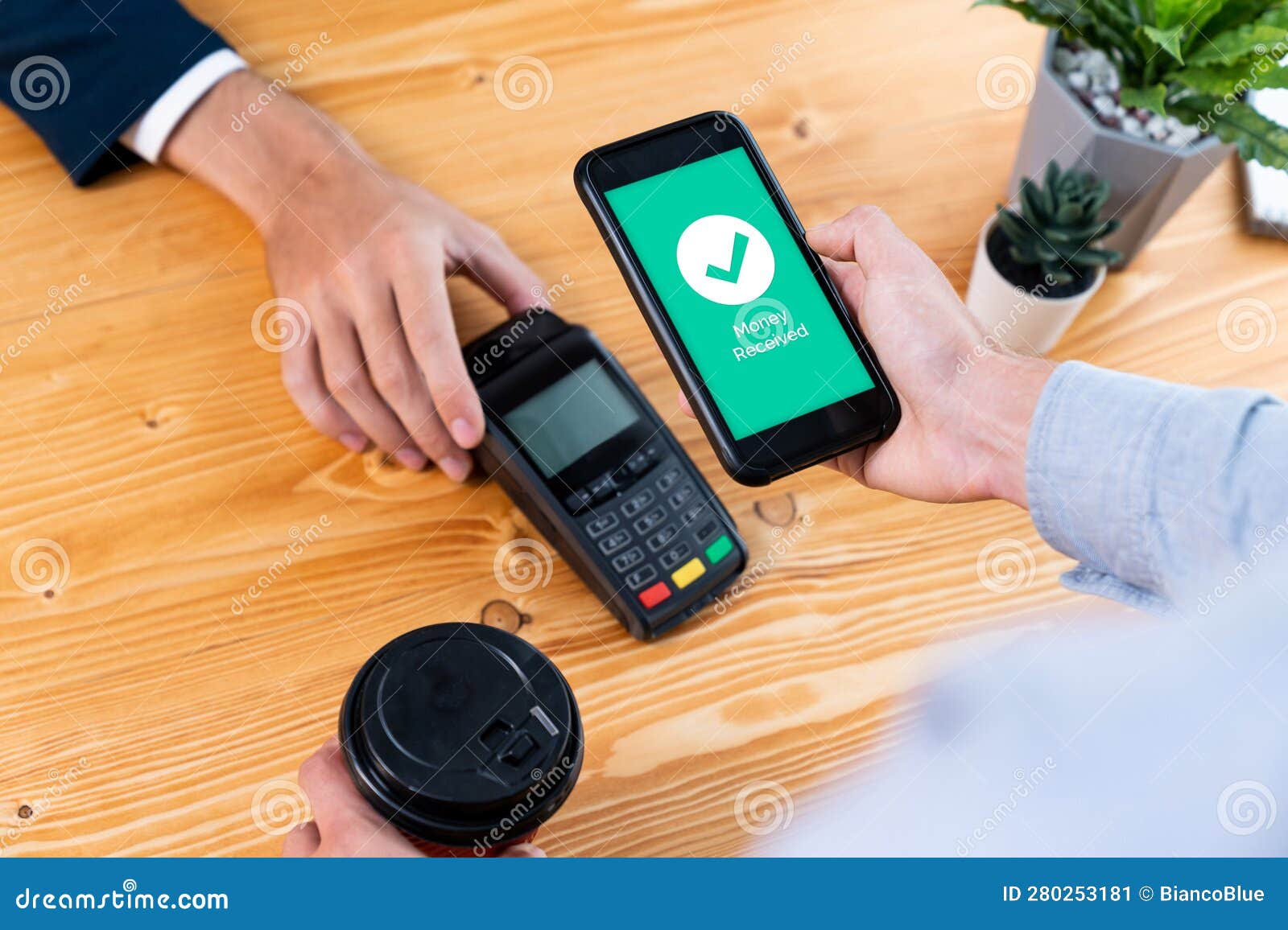 Modern Shopping Lifestyle with Smartphone Application. Entity Stock ...