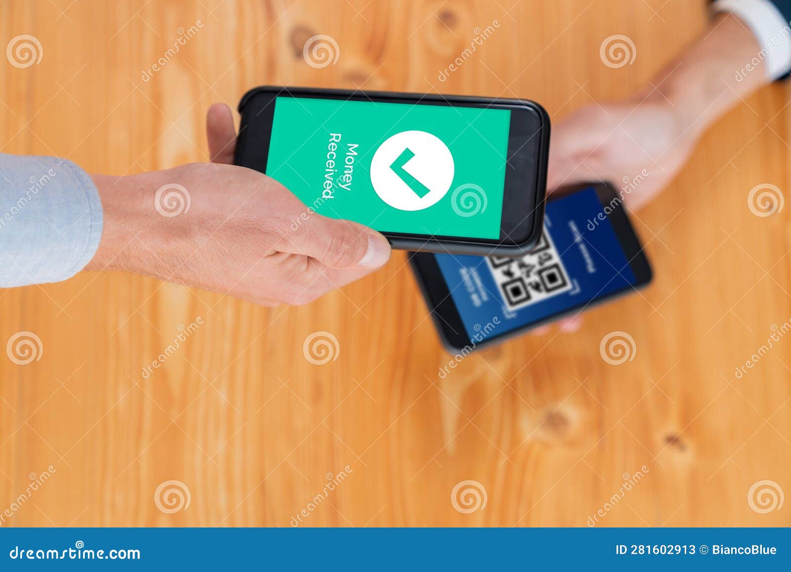 Modern Shopping Lifestyle with Smartphone Application. Entity Stock Image - Image of cashless ...