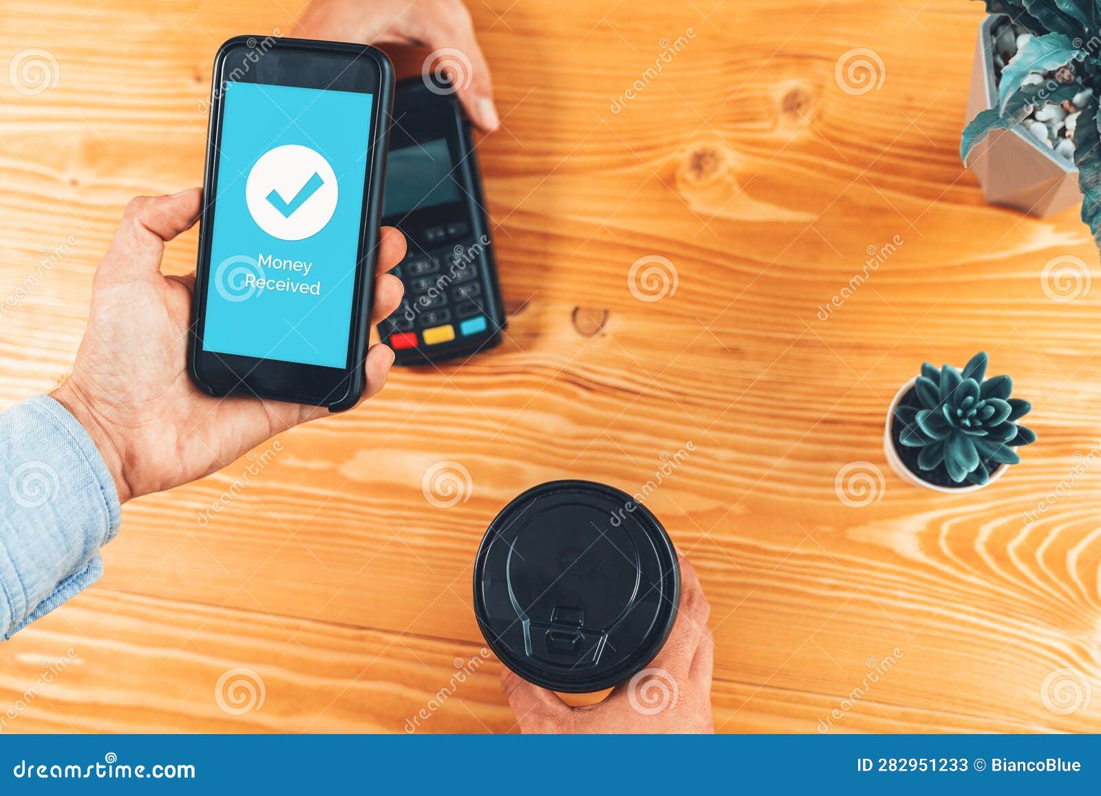 Modern Shopping Lifestyle with Smartphone Application. Entity Stock Illustration - Illustration ...