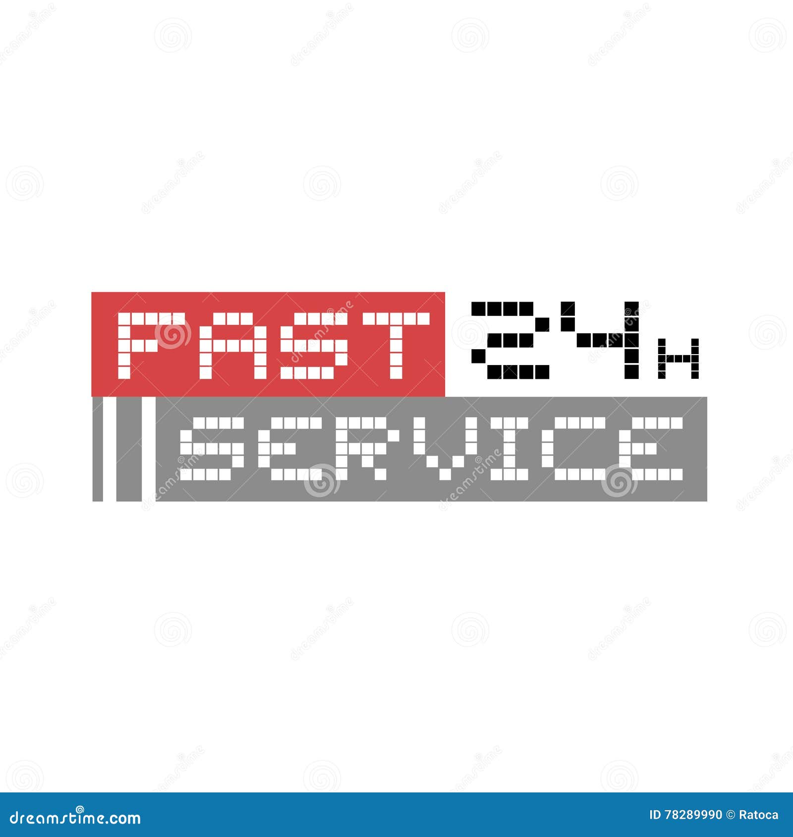 Fast service icon stock vector. Illustration of speed - 78289990