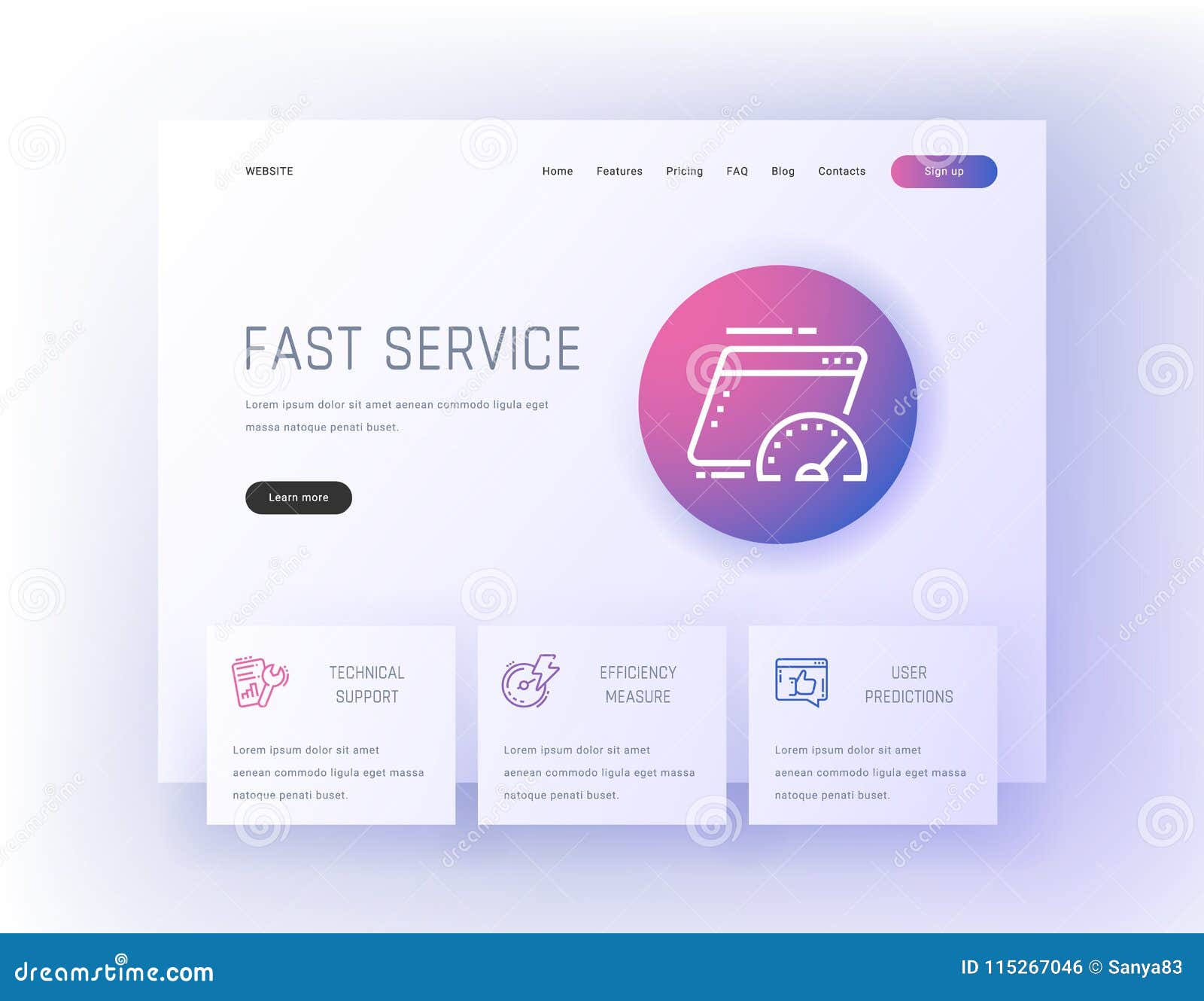 Customer Predictions Chalk Icon Vector Illustration | CartoonDealer.com ...