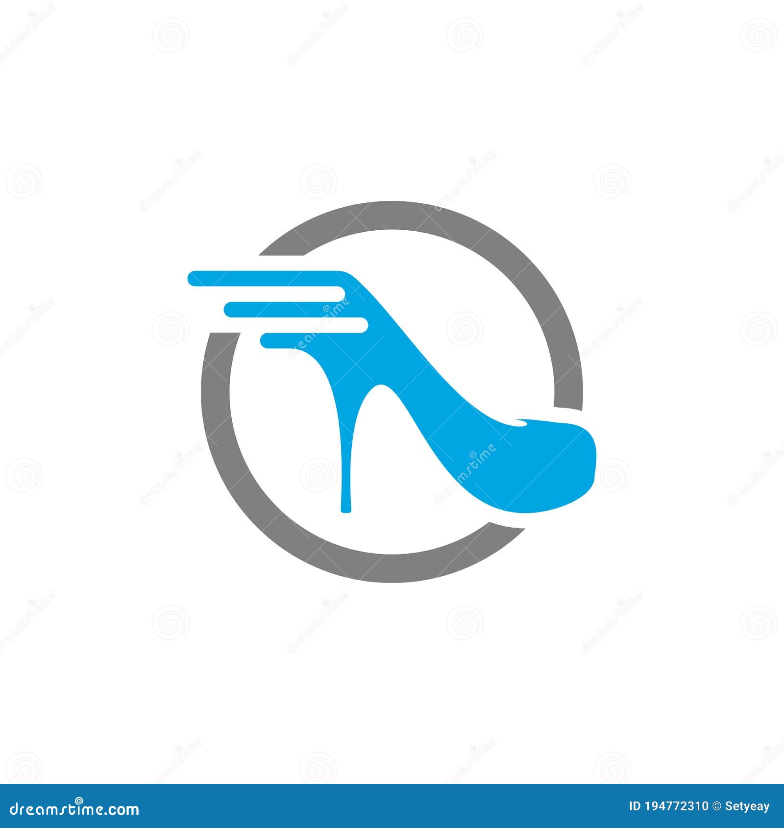 Fast Shoes Logo Design Concept Vector Template, Icon Symbol, Design ...