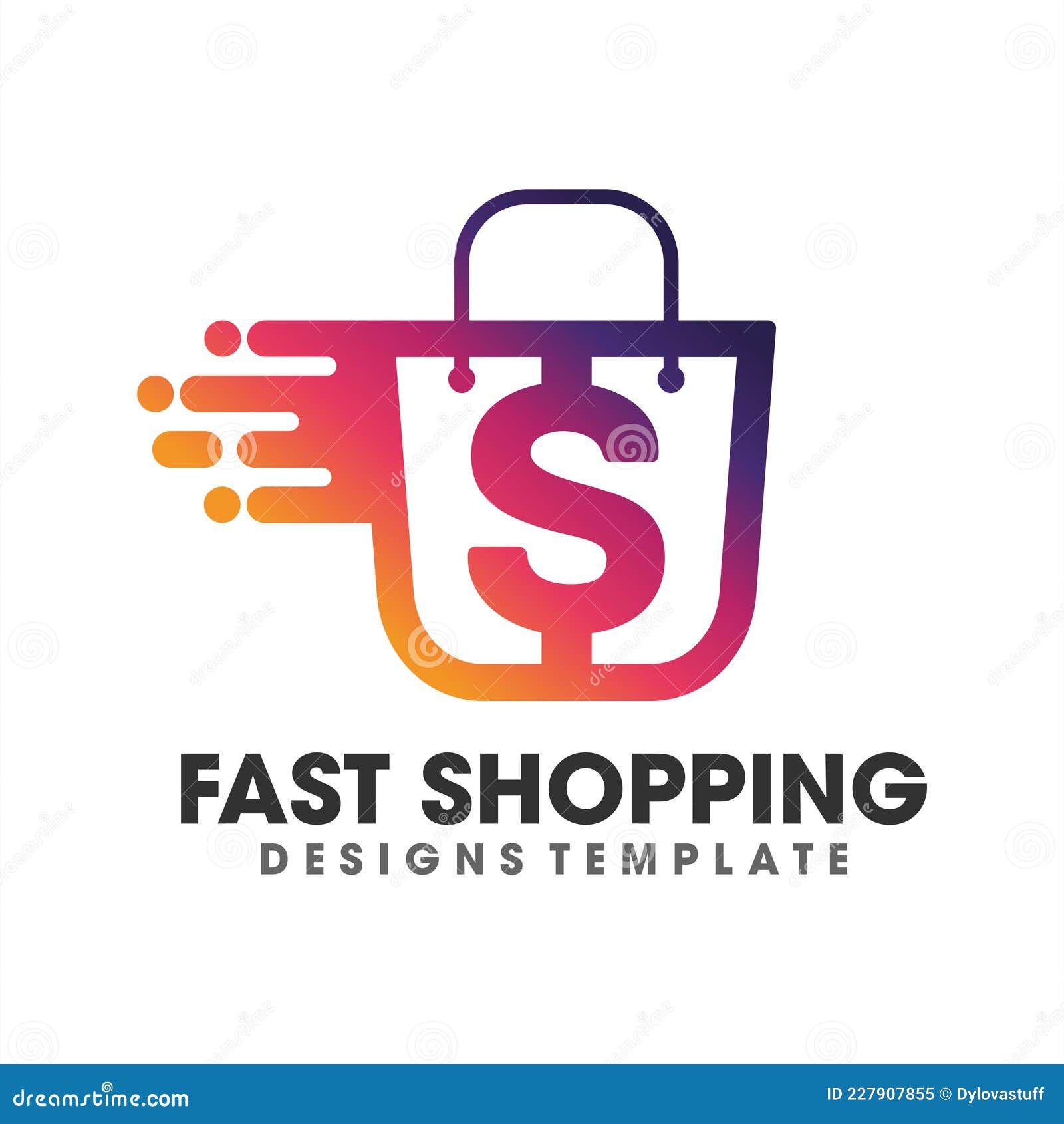 Fast Shopping Bag Icon , Creative Fast Shop, Creative Fast Shopping ...