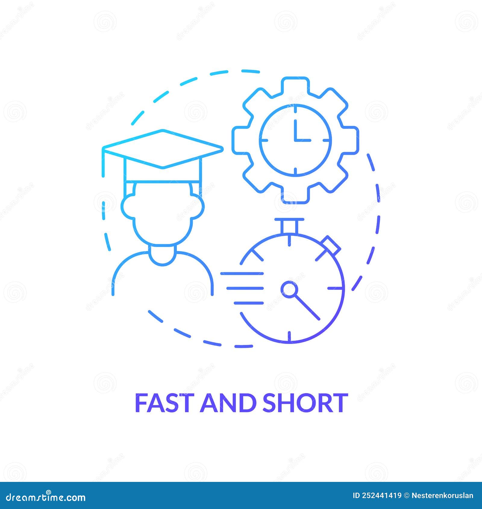 Microlearning And Bite-sized Learning Vector | CartoonDealer.com #200726735